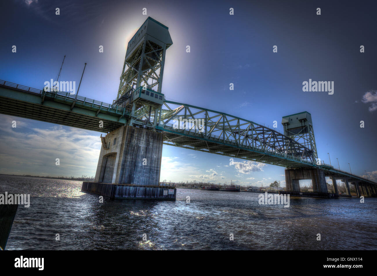 Cape Fear Bridge Stock Photo - Alamy
