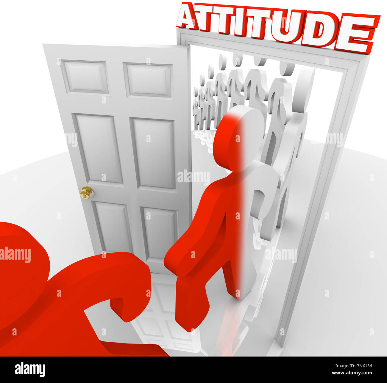 Attitude Changes People for Success and Achievement Stock Photo - Alamy