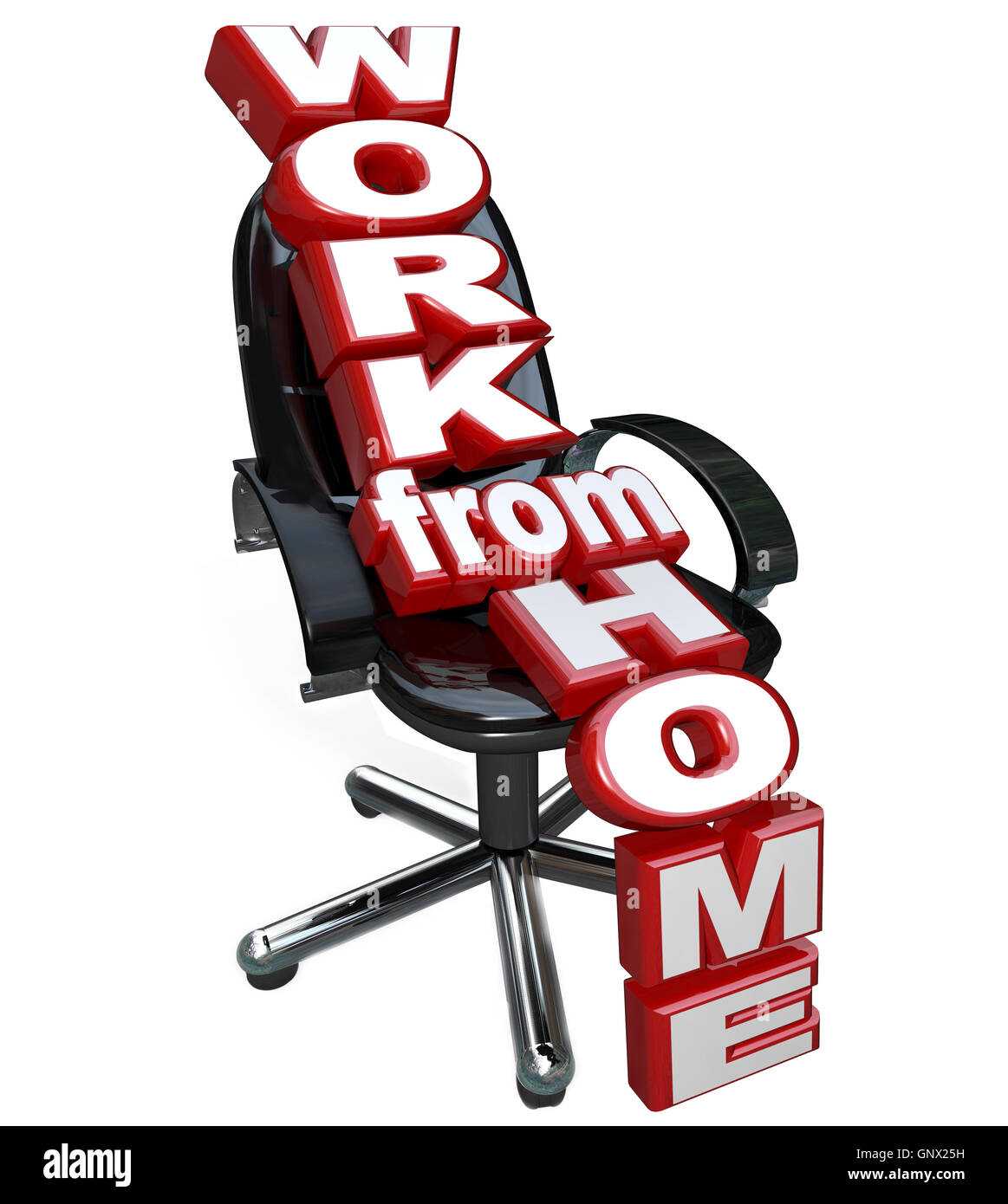 Remote work home business Cut Out Stock Images & Pictures - Alamy