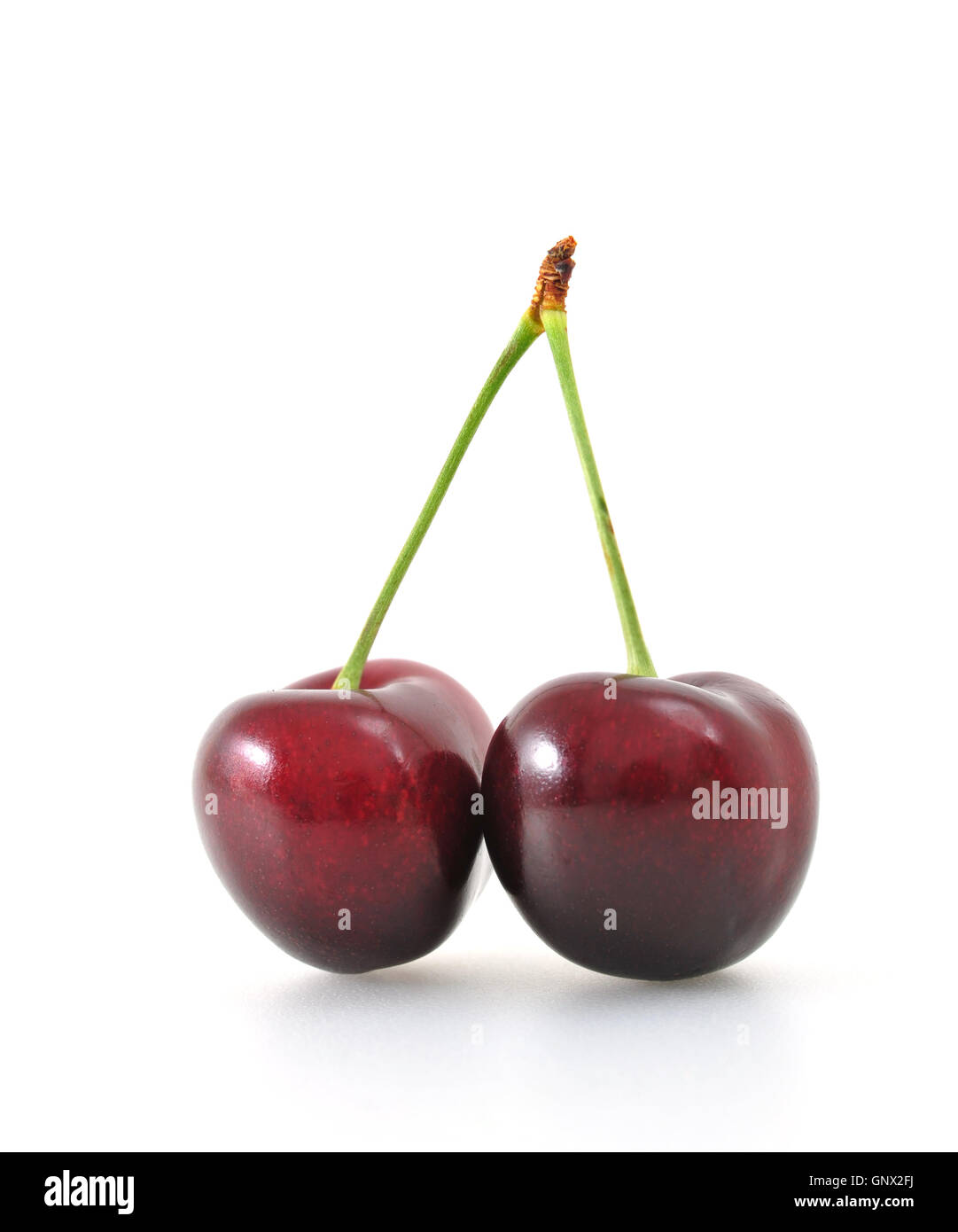 Bing cherries Cut Out Stock Images & Pictures - Alamy