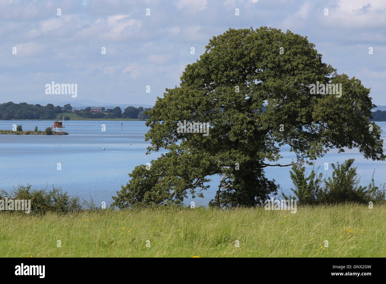 Lough Neagh -the largest freshwater lake in Northern Ireland Stock ...