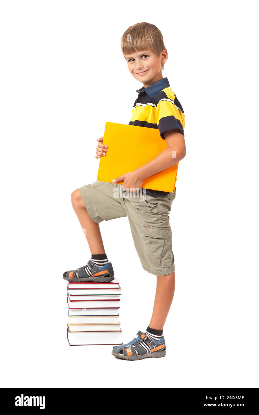 Man looking back school Cut Out Stock Images & Pictures - Alamy