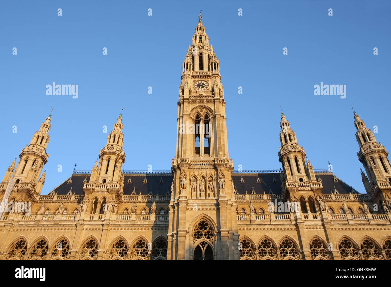 Rathaus in Vienna, Austria Stock Photo - Alamy