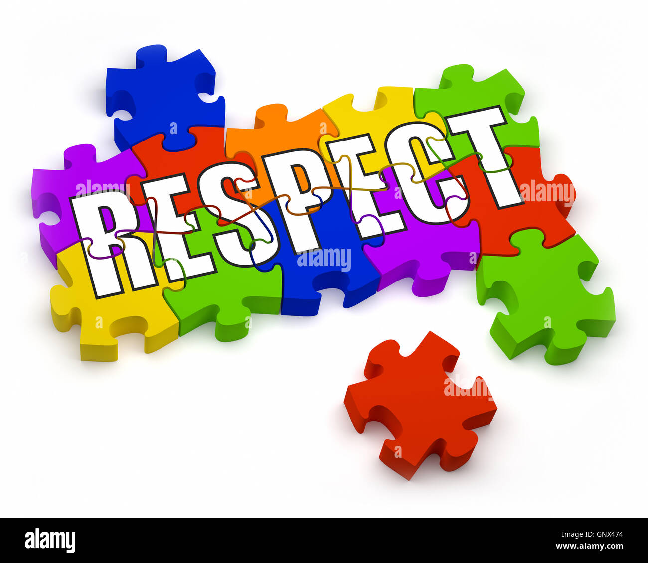 Respect Cut Out Stock Images & Pictures - Alamy