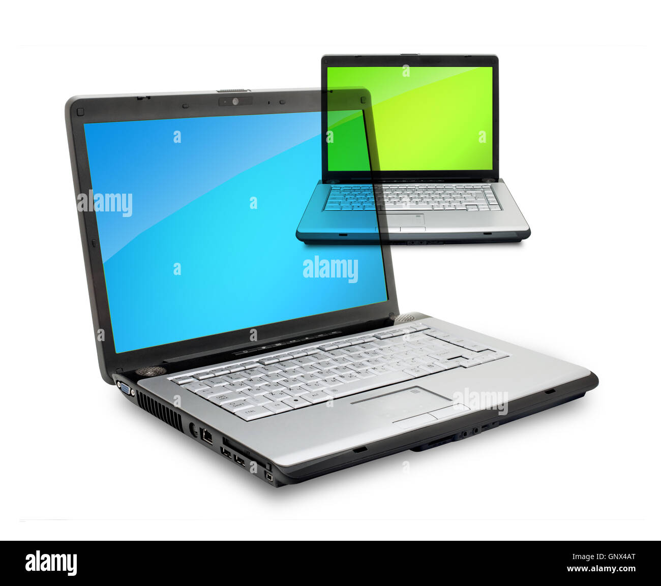 Laptop screen transparent background Cut Out Stock Images & Pictures ...