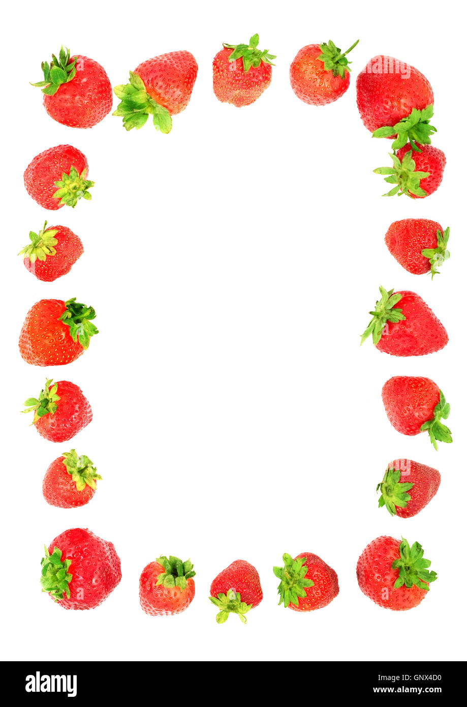 Strawberry fruit frame hi-res stock photography and images - Alamy