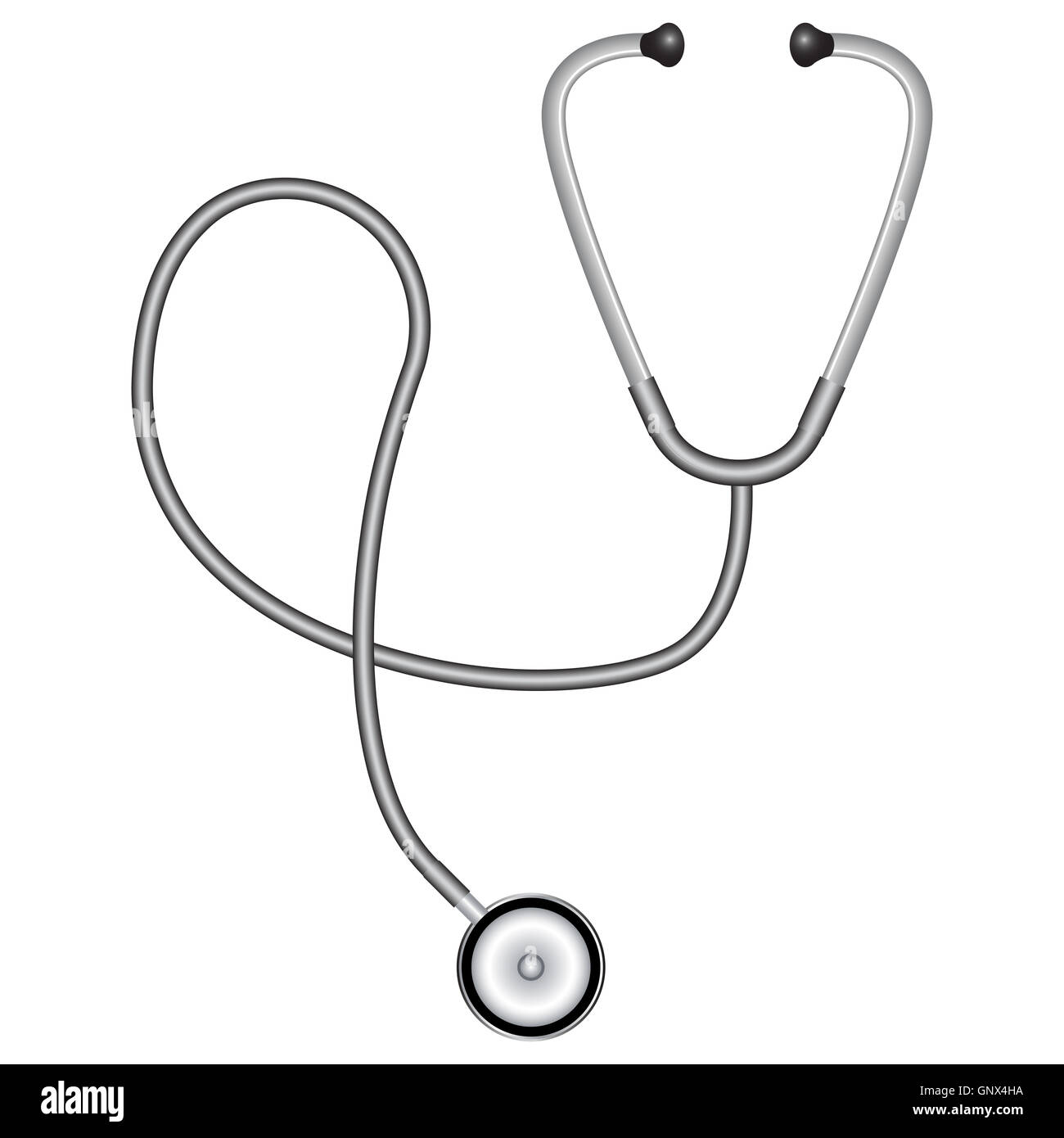 Doctor abstract stethoscope Cut Out Stock Images & Pictures - Alamy