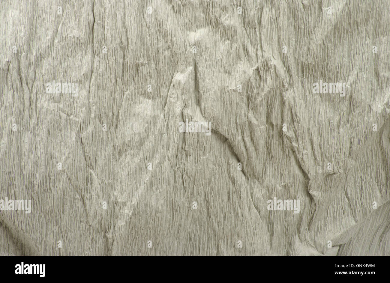 Crumpled light gray paper Stock Photo - Alamy