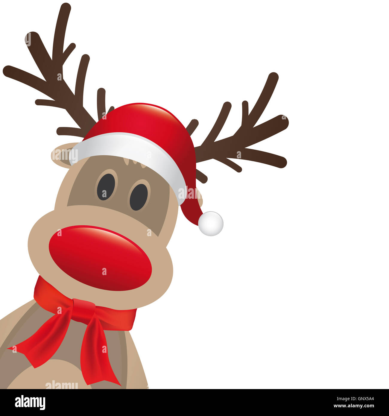 Rudolph the red nosed reindeer hat hi-res stock photography and images ...