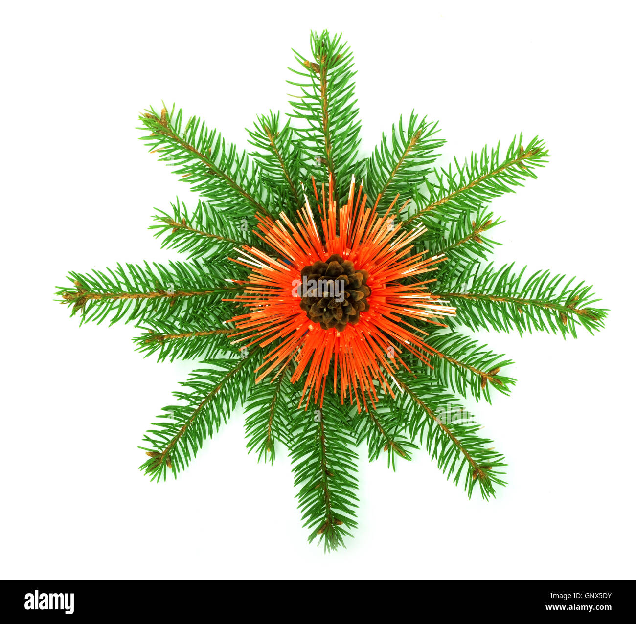 Christmas tree composition from Cut Out Stock Images & Pictures - Alamy