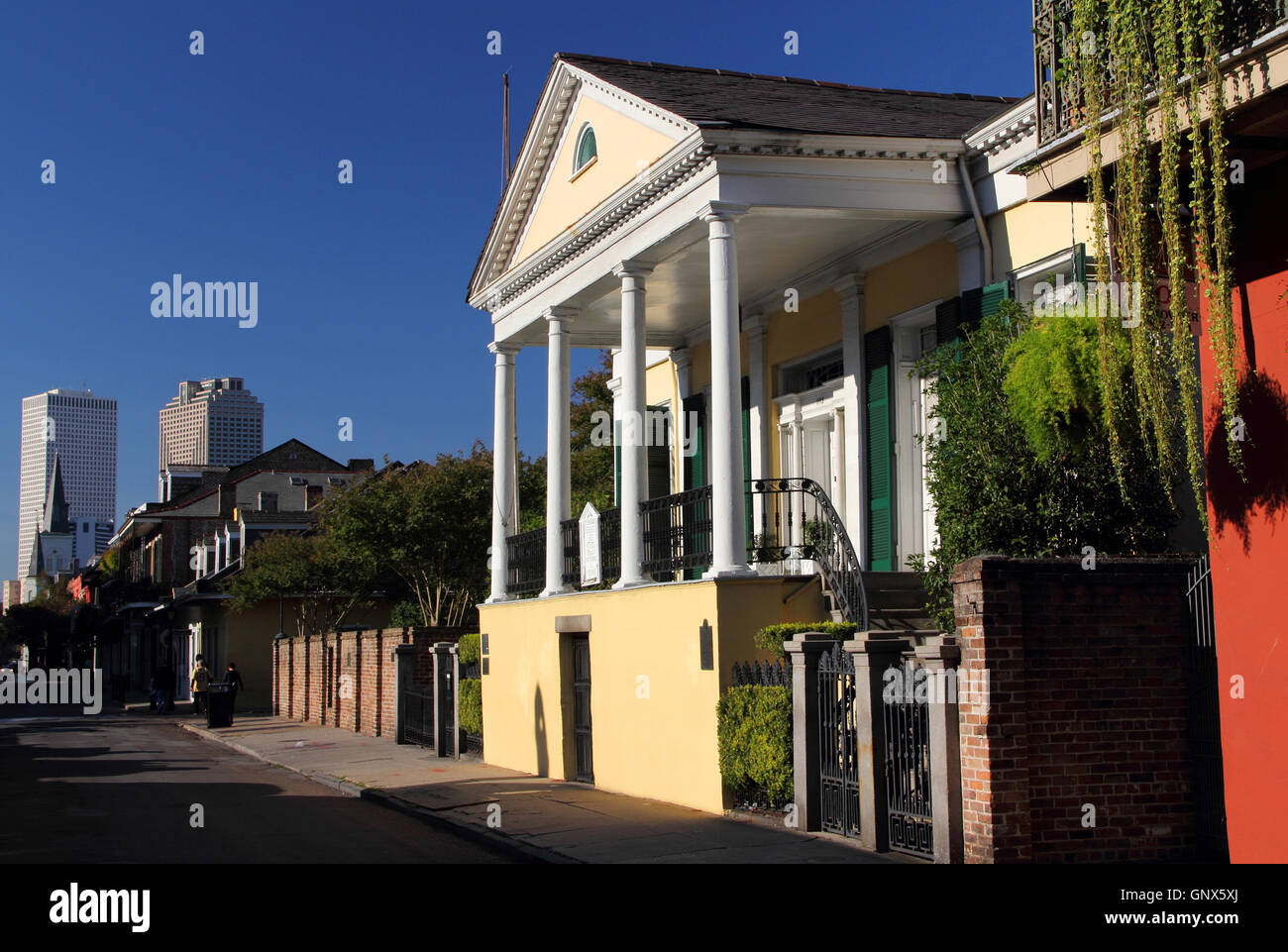 The Beauregard-Keyes Home in the colorful French Quarter is a popular ...