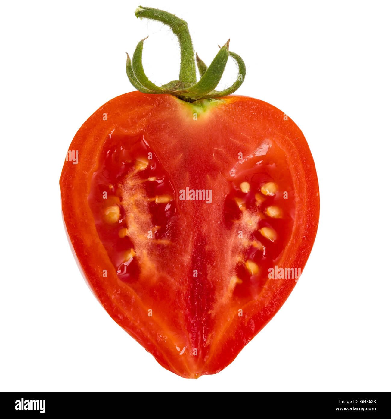 Small sliced tomato Cut Out Stock Images & Pictures - Alamy