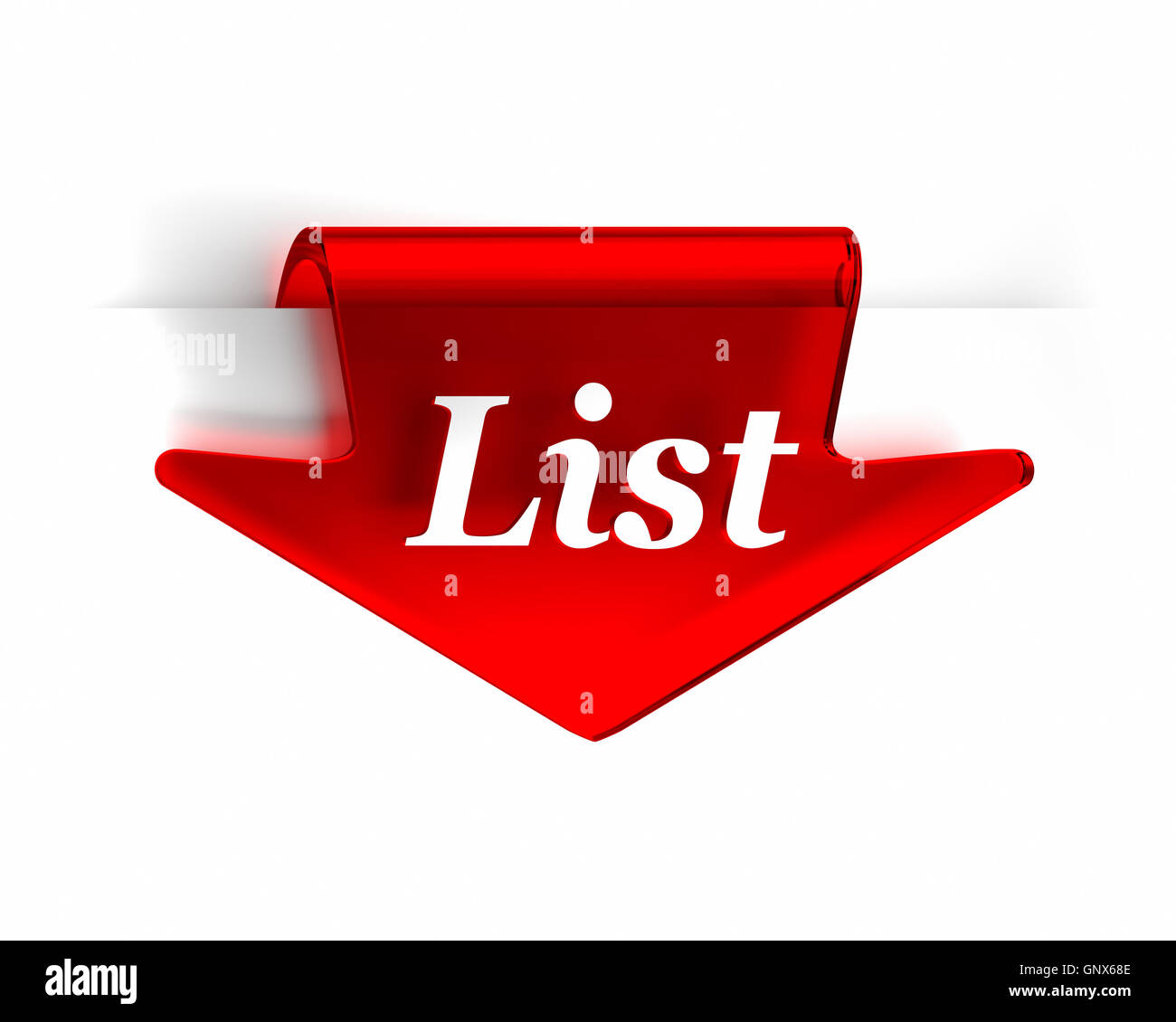 Label list hi-res stock photography and images - Alamy