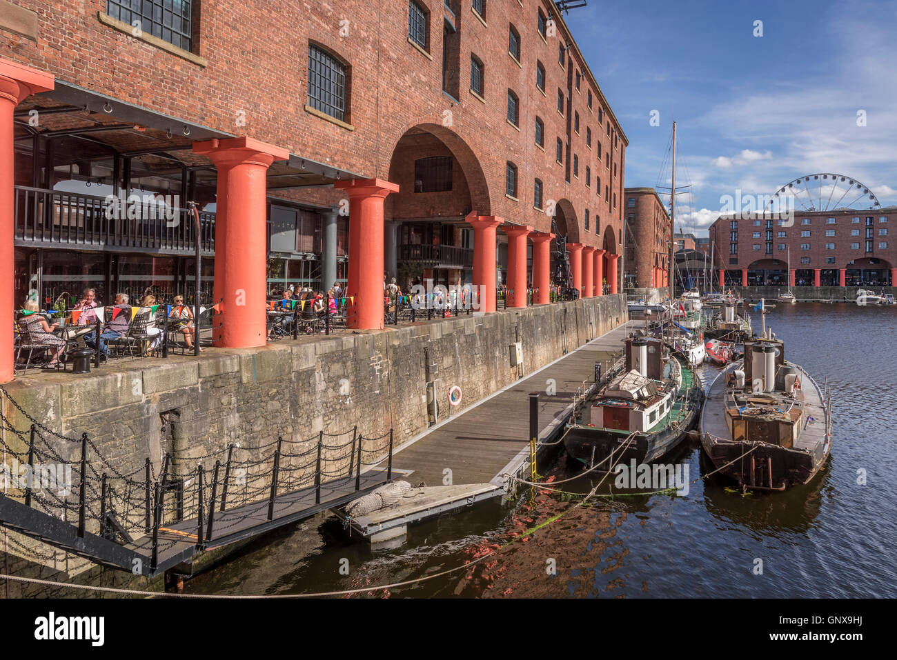 Merseyside Maritime Museum at the Albert Dock. Liverpool Stock Photo ...