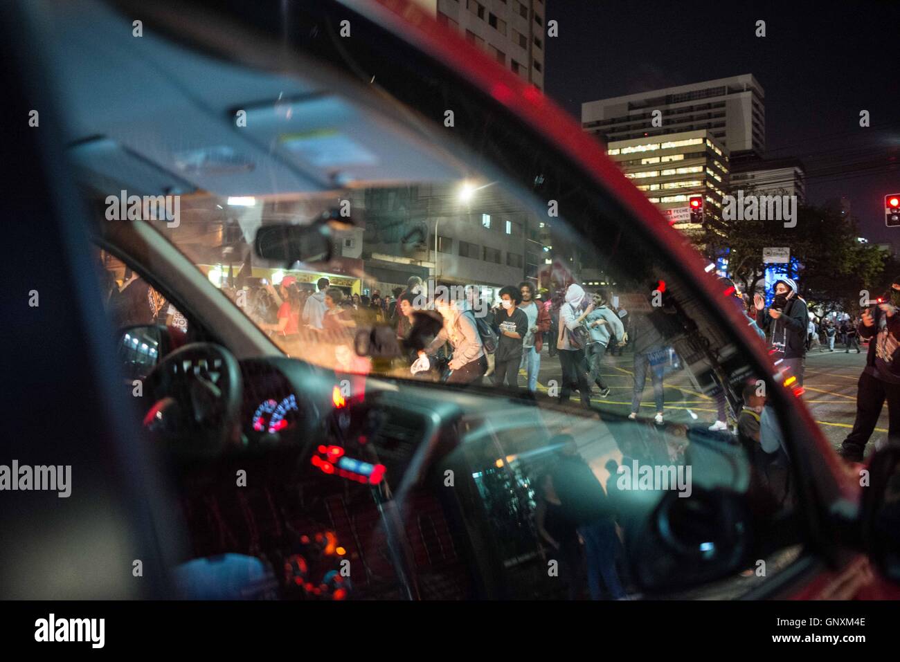Sao Paulo, Brazil. 31st Aug, 2016. People took to the streets of Sao ...