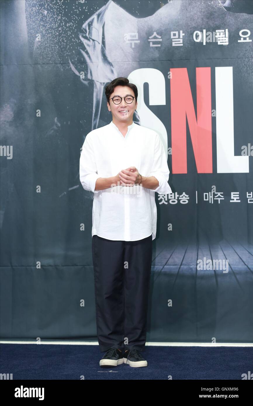 Seoul, Korea. 31st Aug, 2016. Jae hun Tak, Se yeong Lee, Do-won Gwak ...