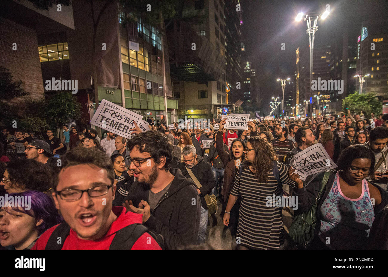 Sao Paulo, Brazil. 31st Aug, 2016. IMPEACHMENT - TRIAL - ROUSSEFF ...