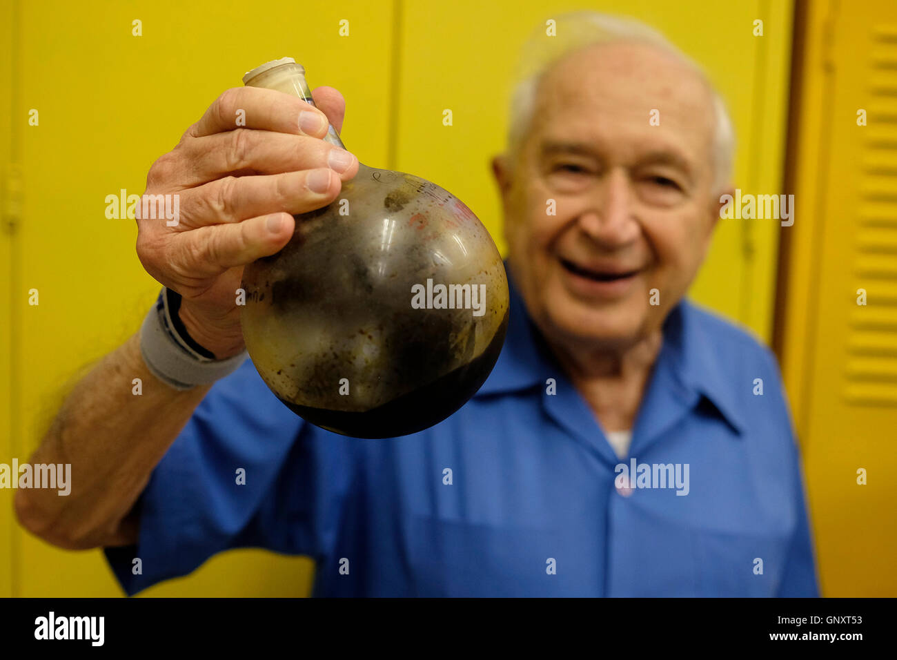 Jerusalem, Israel. 1st Sep, 2016. Prof. Raphael Mechoulam an organic ...