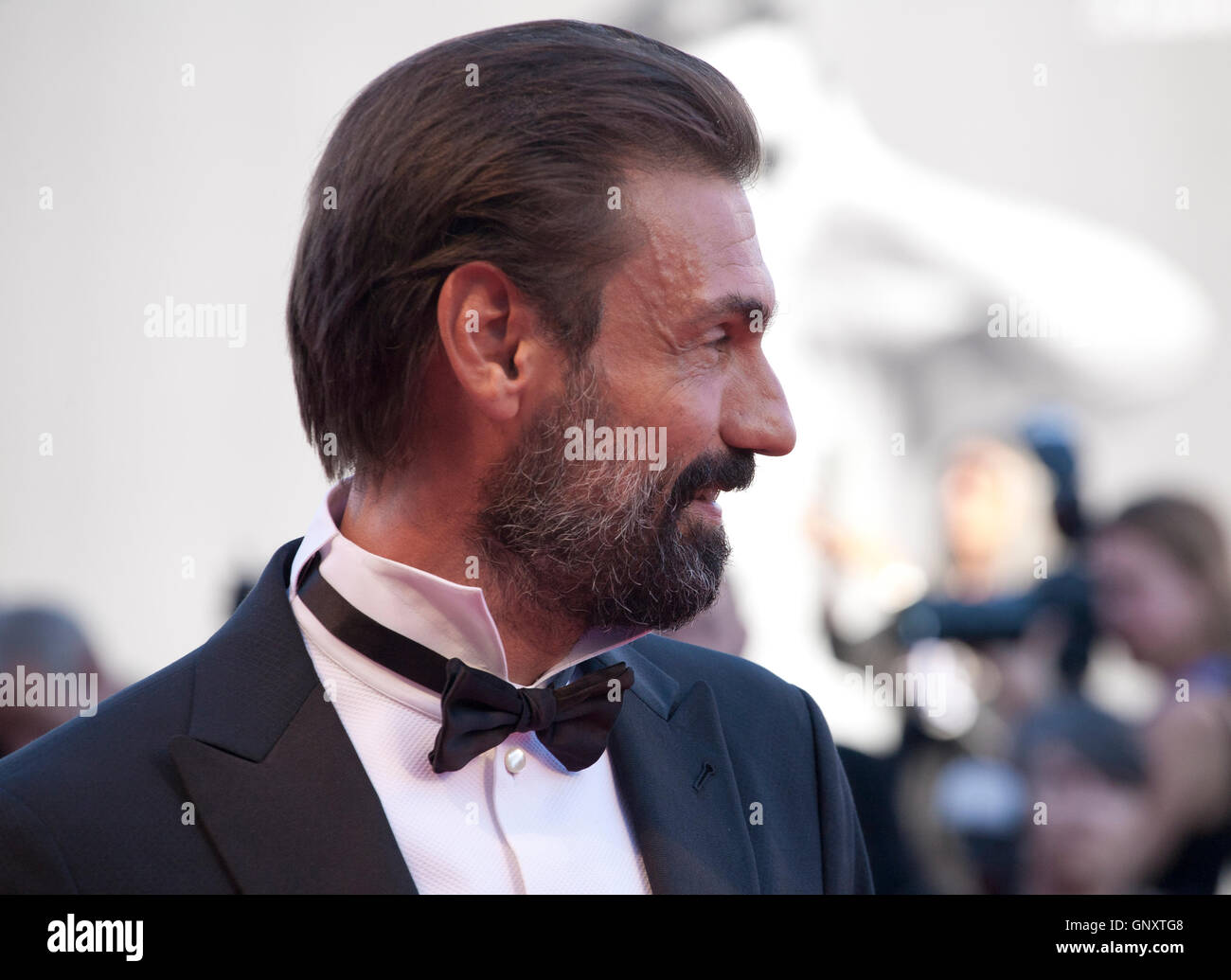 Venice, Italy. 31st Aug, 2016. Fabrizio Gifuni at the opening ceremony ...