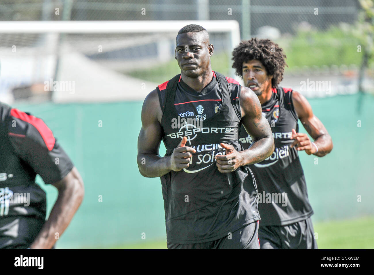 Nice, France. 01st Sep, 2016. Nice football club at training ground ...