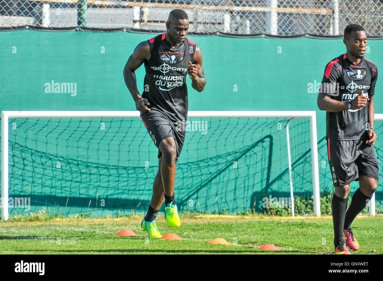 Nice, France. 01st Sep, 2016. Nice football club at training ground ...