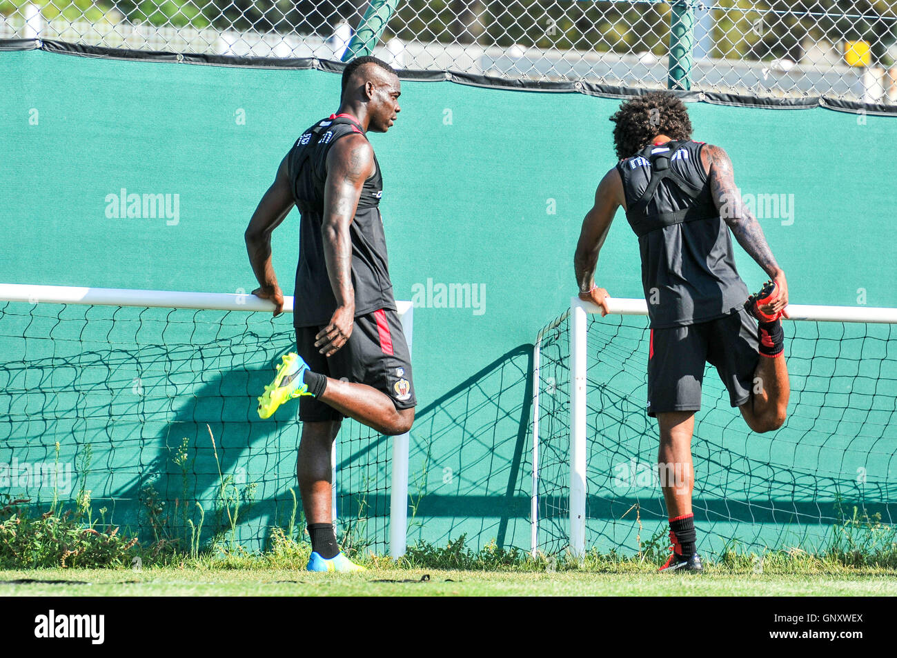 Nice, France. 01st Sep, 2016. Nice football club at training ground ...
