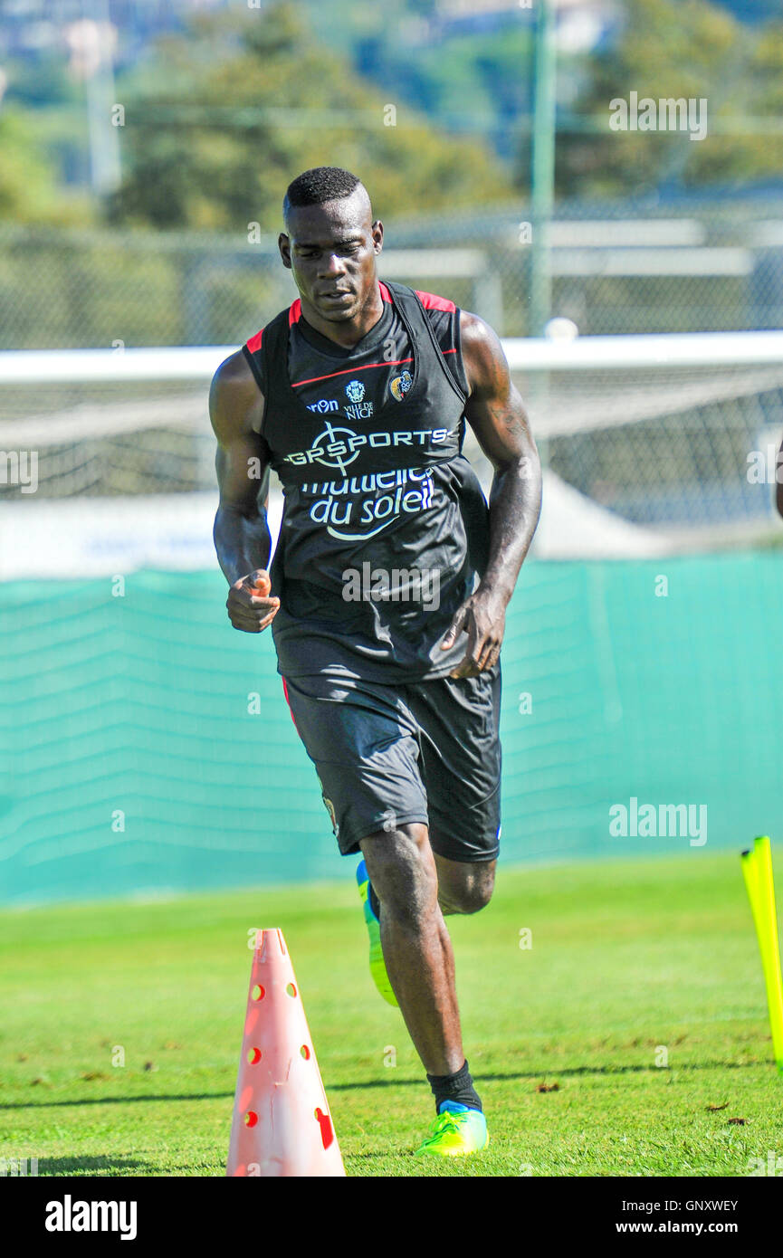 Nice, France. 01st Sep, 2016. Nice football club at training ground ...