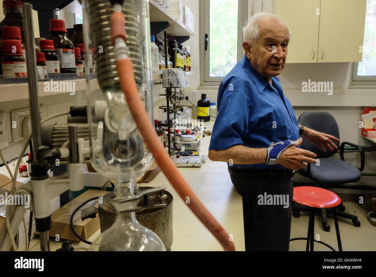 Jerusalem, Israel. 1st September, 2016. World renown Professor RAPHAEL ...