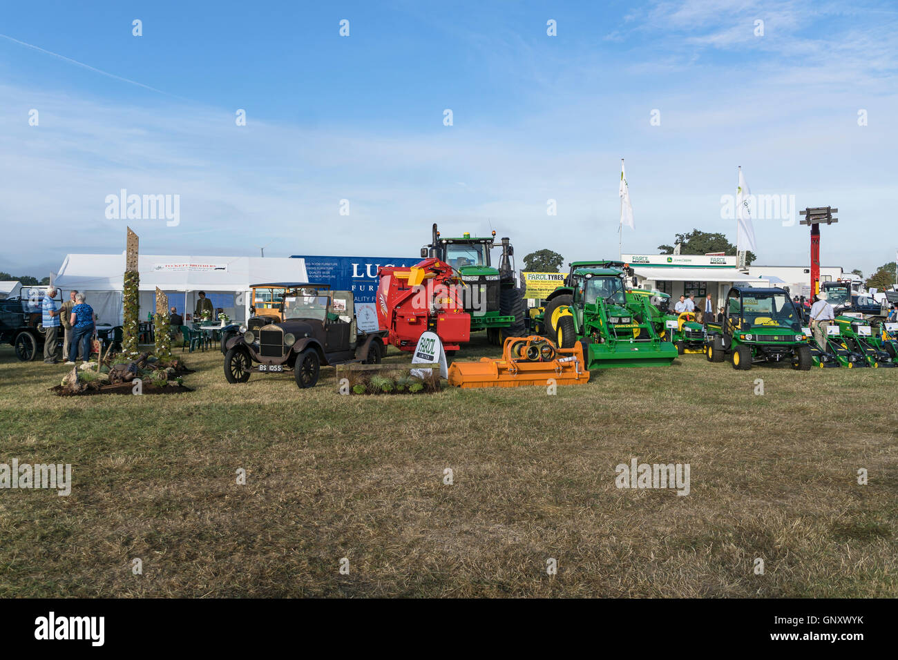 The Bucks County Show, tractors on display. Credit: Scott Carruthers ...