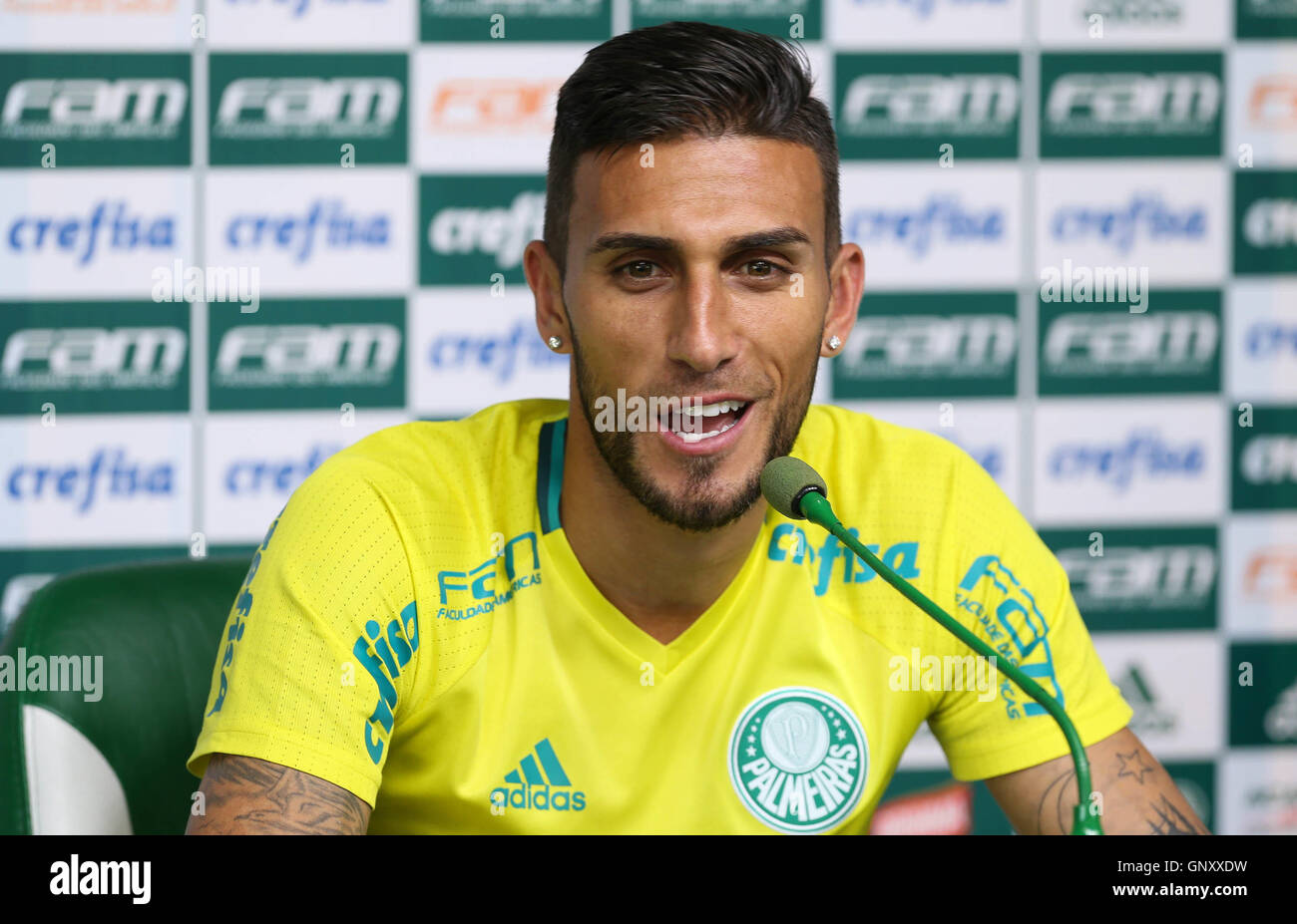 Sao Paulo, Brazil. 01st Sep, 2016. The player Rafael Marques, from SE ...