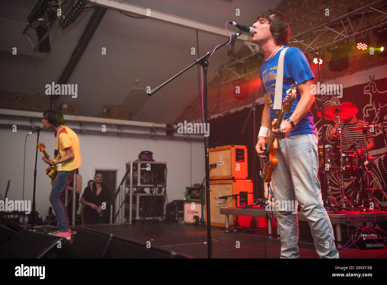 London Uk 01st Sep 2016 Gary Jarman And Ryan Jarman Of The Cribs