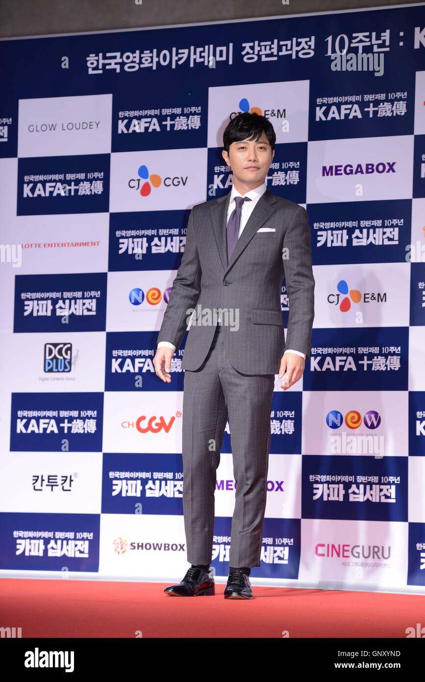 Seoul, Korea. 01st Sep, 2016. Lee Je-hoon, Ji-tae Yu, Jin Goo, Min a ...