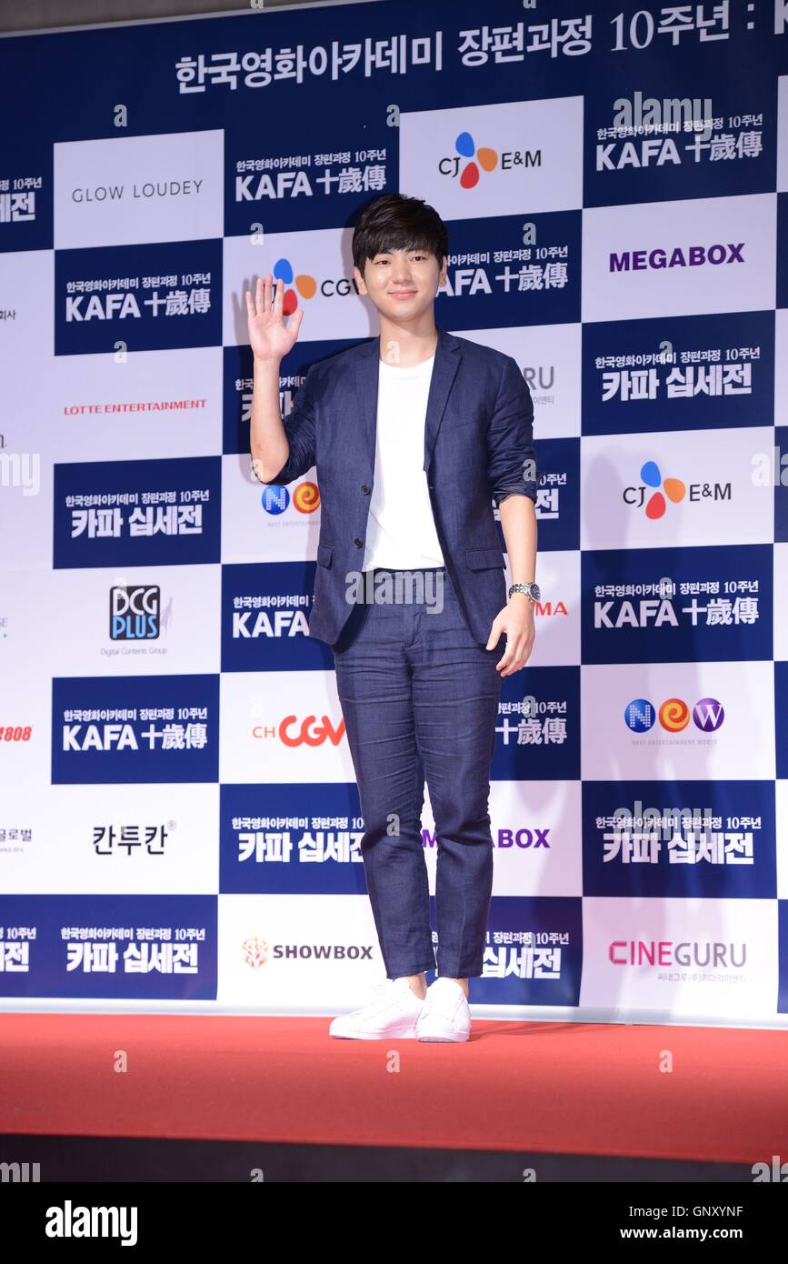 Seoul, Korea. 01st Sep, 2016. Lee Je-hoon, Ji-tae Yu, Jin Goo, Min a ...