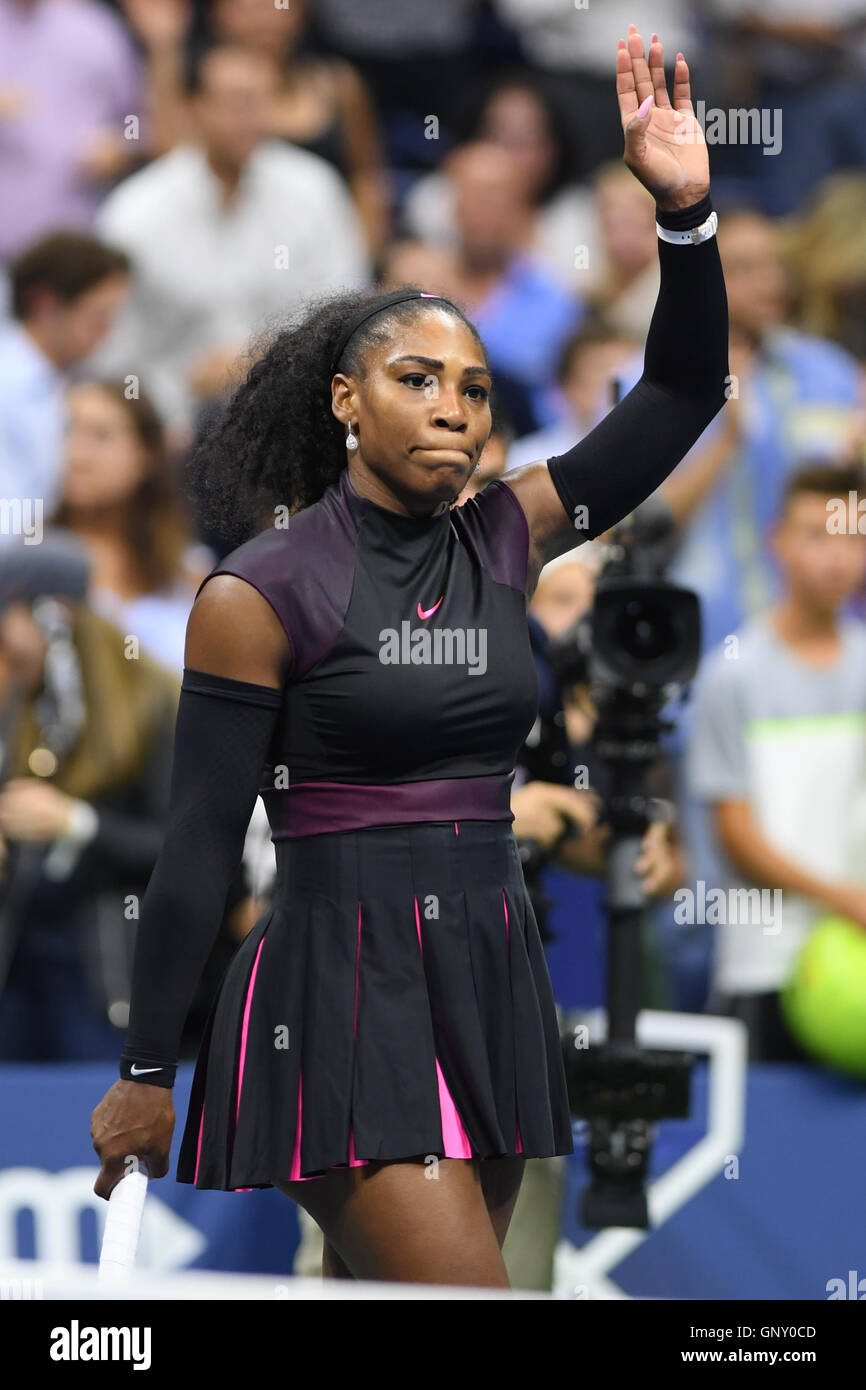 Flushing, New York, USA. 01st Sep, 2016. Serena Williams Vs Vania King ...