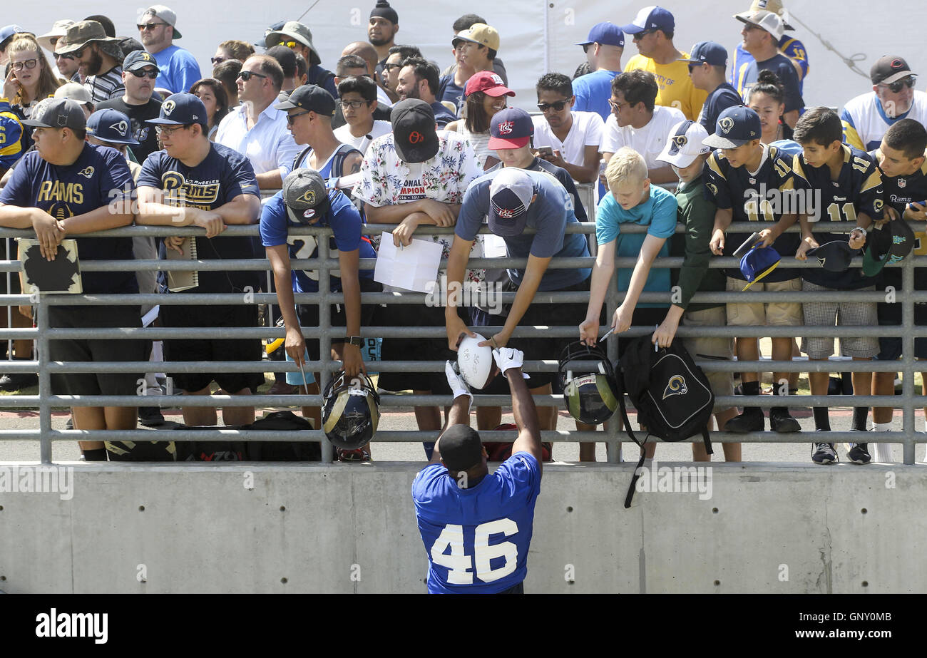 Los Angeles, California, USA. 3rd Aug, 2016. Los Angeles Rams' Cory ...