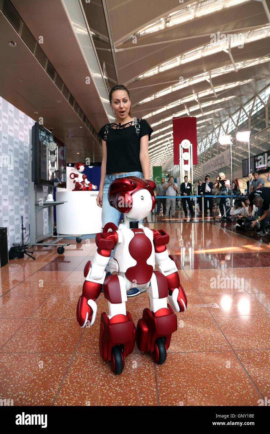 Tokyo, Japan. 2nd Sep, 2016. Japanese electronics giant Hitachi's ...