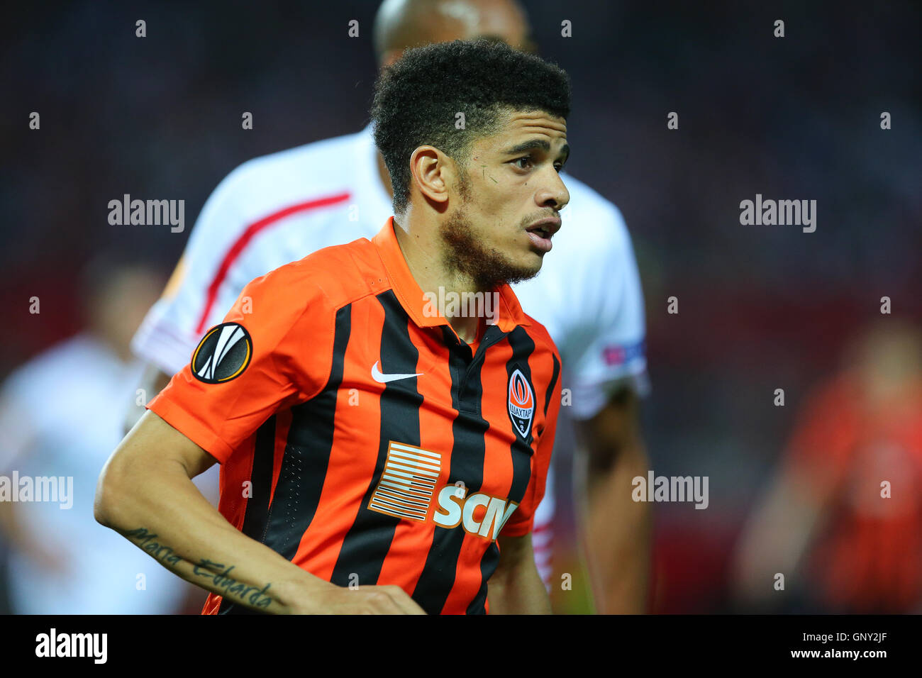 SEVILLA, SPAIN - MAY 5: Taison close-up portrait during the UEFA Europa ...