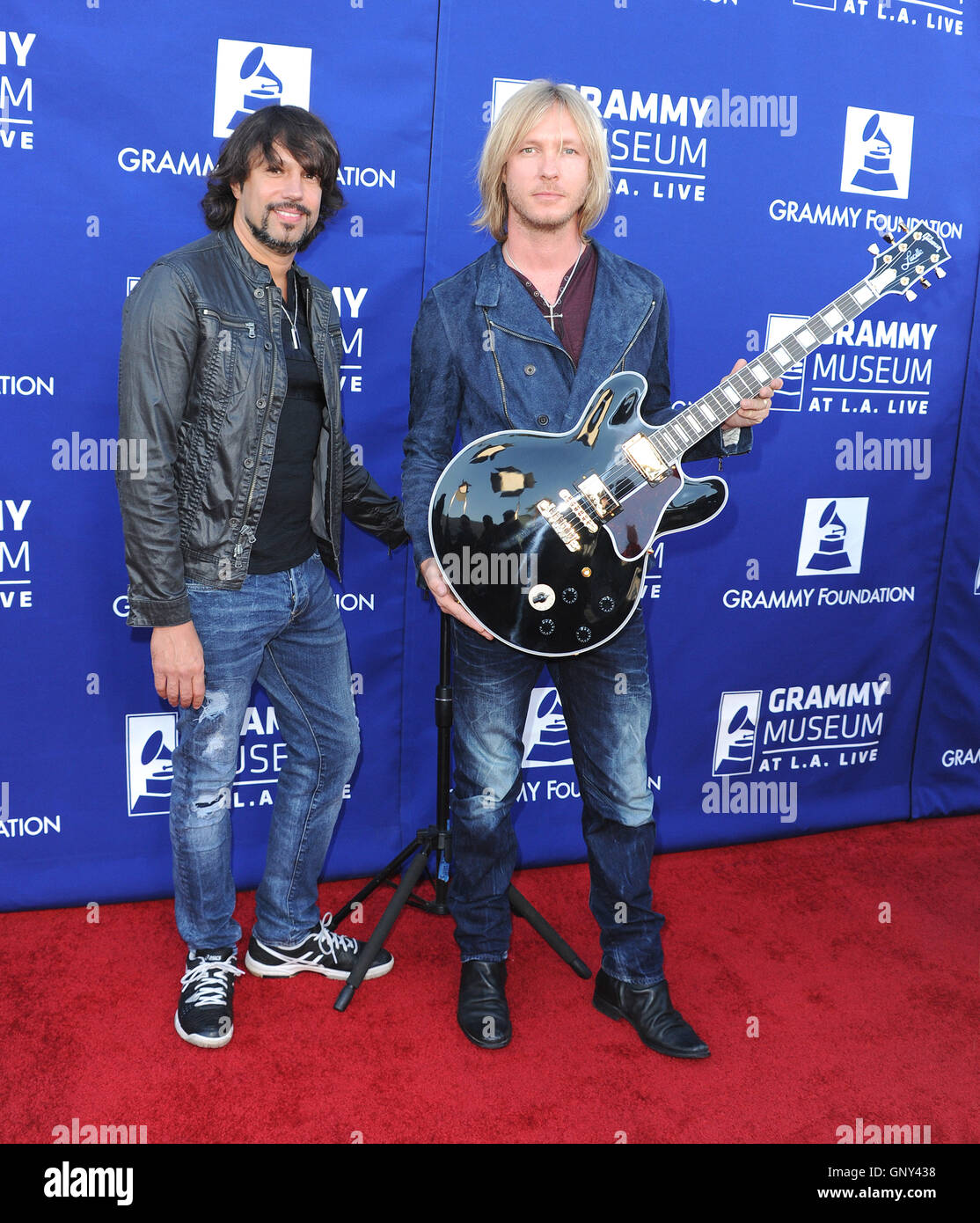 BEVERLY HILLS, CA - SEPTEMBER 1: Kenny Wayne Shepherd and Noah Hunt at ...