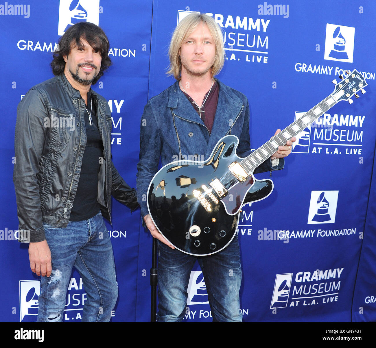 BEVERLY HILLS, CA - SEPTEMBER 1: Kenny Wayne Shepherd and Noah Hunt at ...