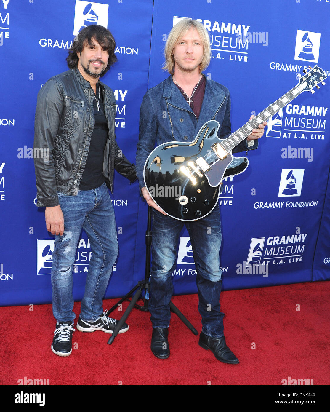 BEVERLY HILLS, CA - SEPTEMBER 1: Kenny Wayne Shepherd and Noah Hunt at ...