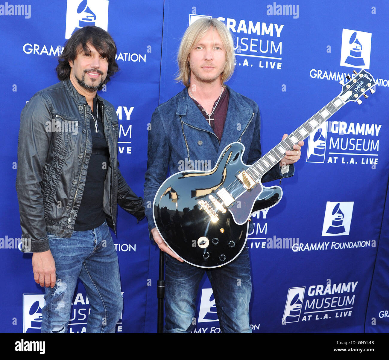 BEVERLY HILLS, CA - SEPTEMBER 1: Kenny Wayne Shepherd and Noah Hunt at ...
