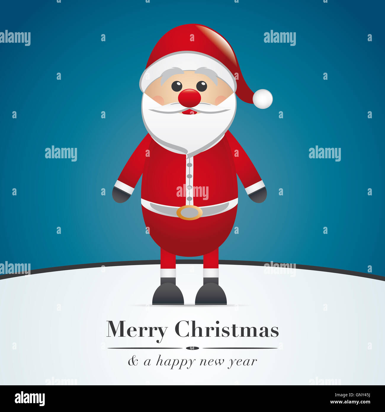 santa claus merry christmas Stock Photo - Alamy