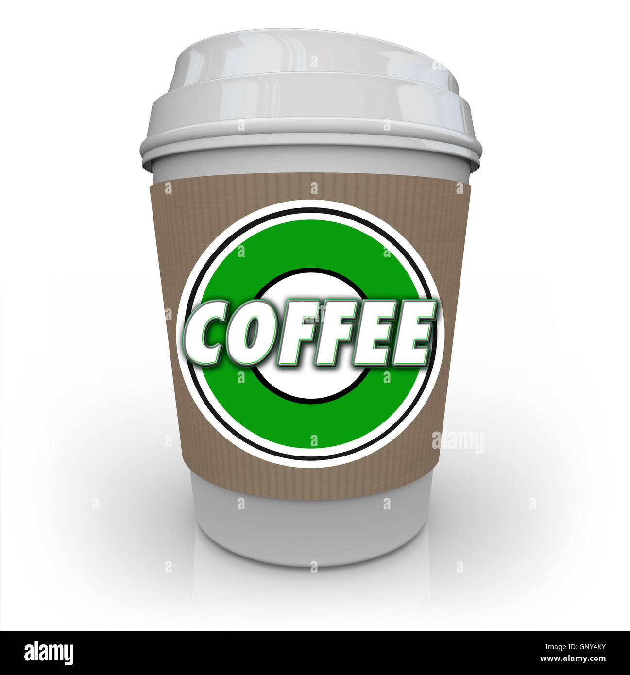 3d coffee paper hi-res stock photography and images - Alamy