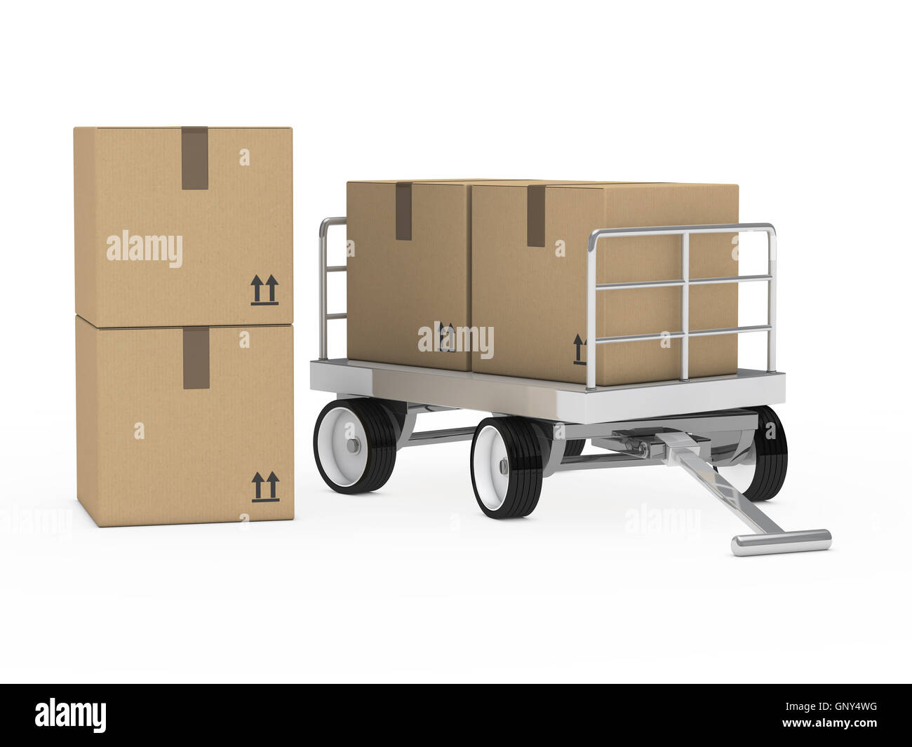 Cargo packages hi-res stock photography and images - Alamy