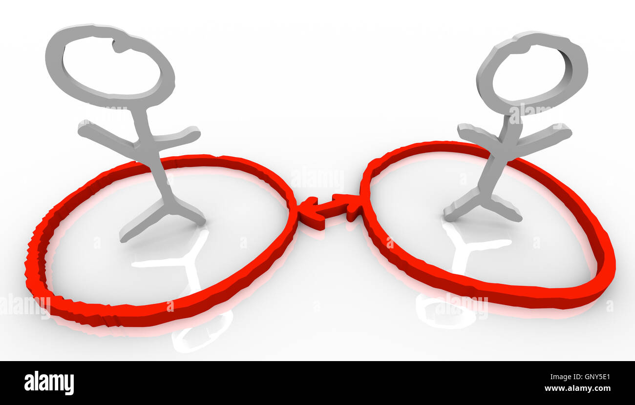 Business network connection stick figure hi-res stock photography and ...