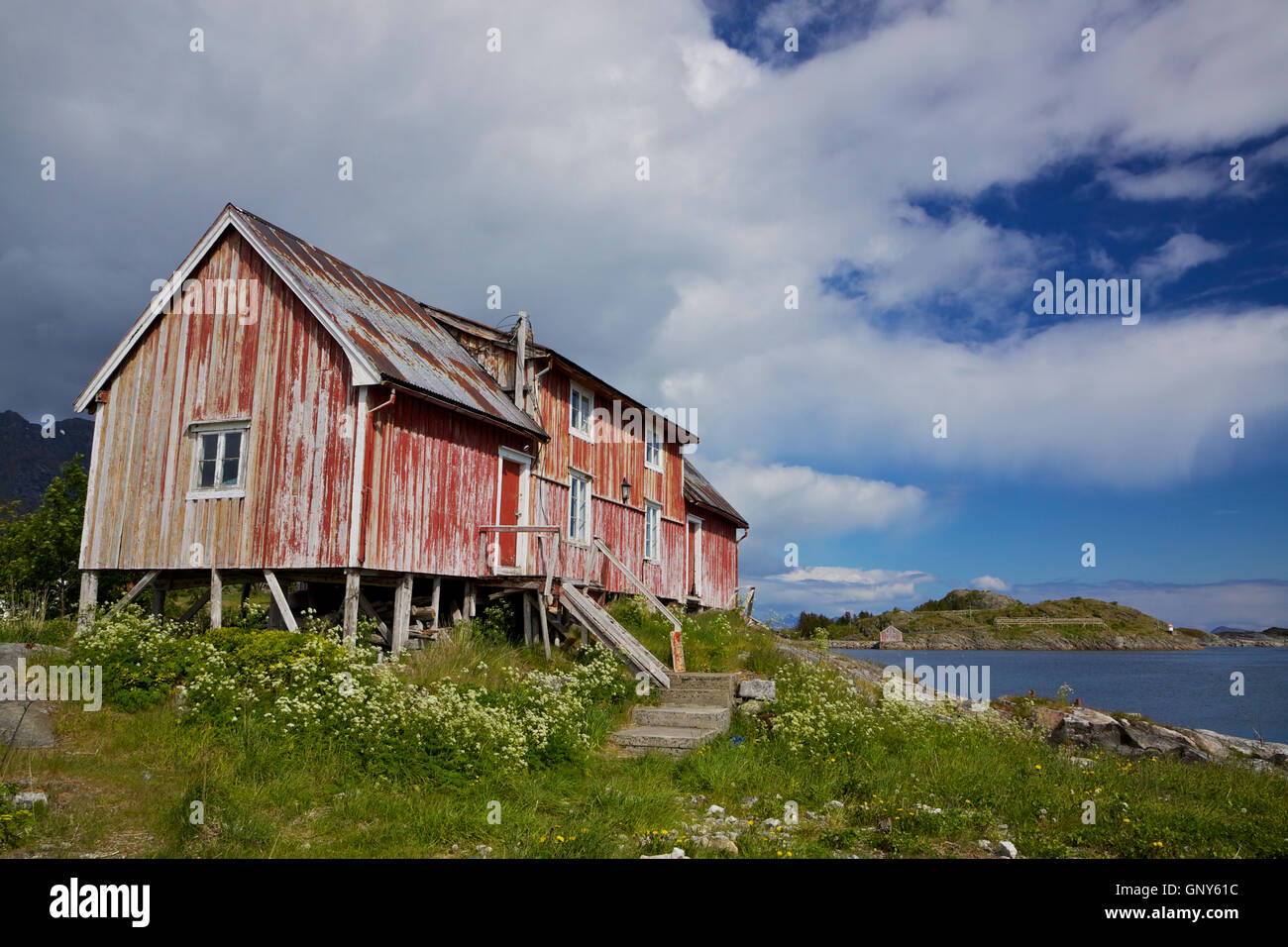 Old fishing house Stock Photo - Alamy