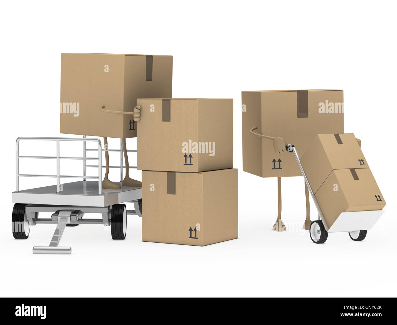 Load unload Cut Out Stock Images & Pictures - Alamy