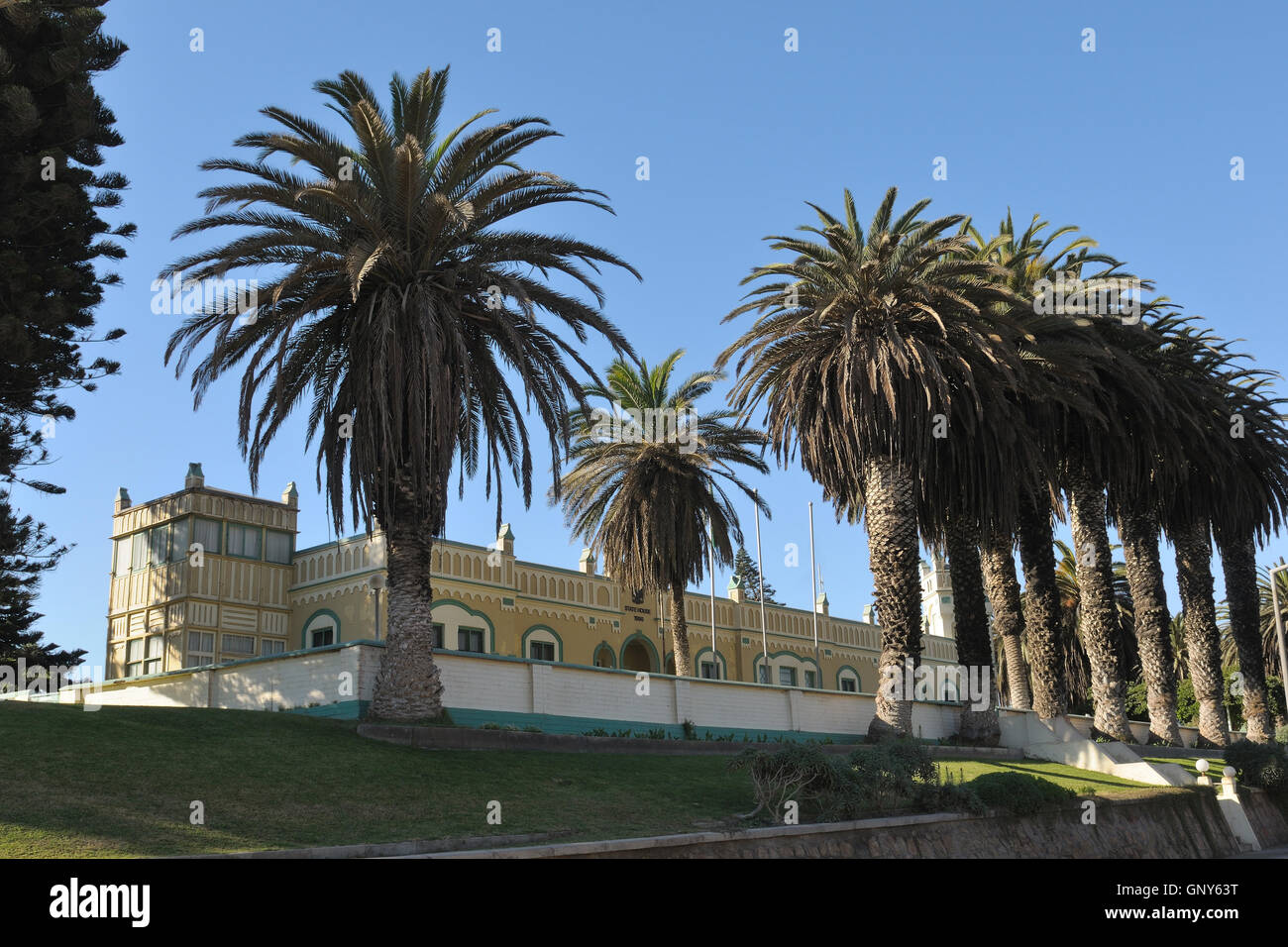 German architecture in Swakopmund, Namibia Stock Photo - Alamy