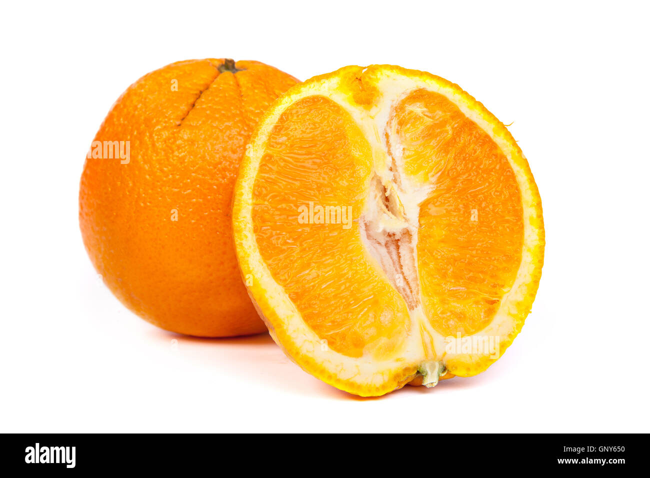Orange half fruit seed hi-res stock photography and images - Alamy
