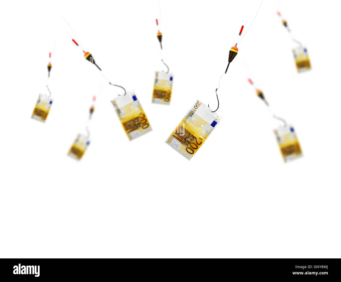 Catching money fish hi-res stock photography and images - Alamy